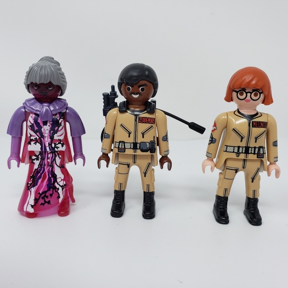 Toys | Playmobil Ghostbusters Janine Firehouse Library Ghost Eleanor ...